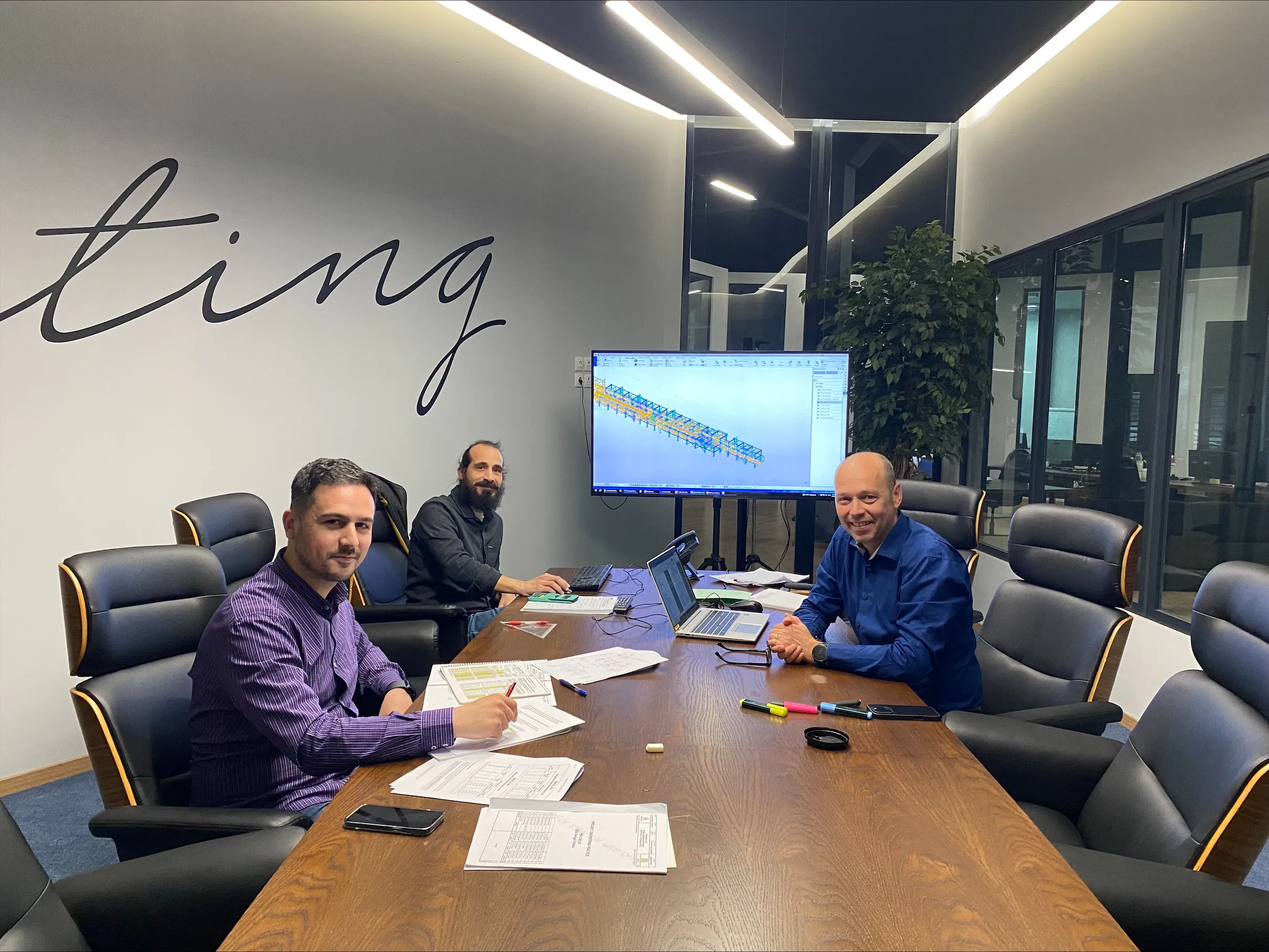 ThyssenKrupp Uhde Visit to Our Offices in Volos - SDENG ENGINEERING BUREAU